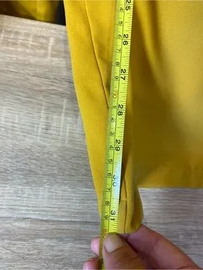 Ardene | Pants & Jumpsuits | Ardene Bright Yellow Wideleg Womens Pants ...